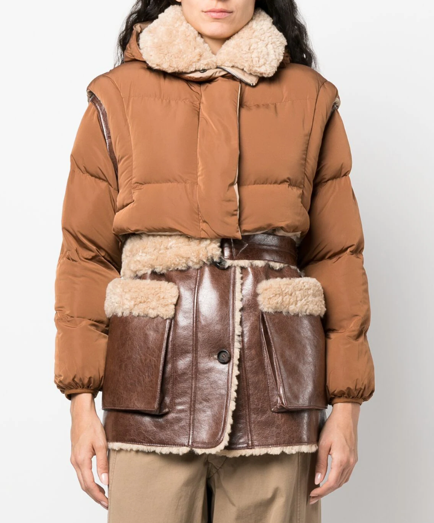 Dayna 4 way reversible coat - Brown – My Fashion Trunk